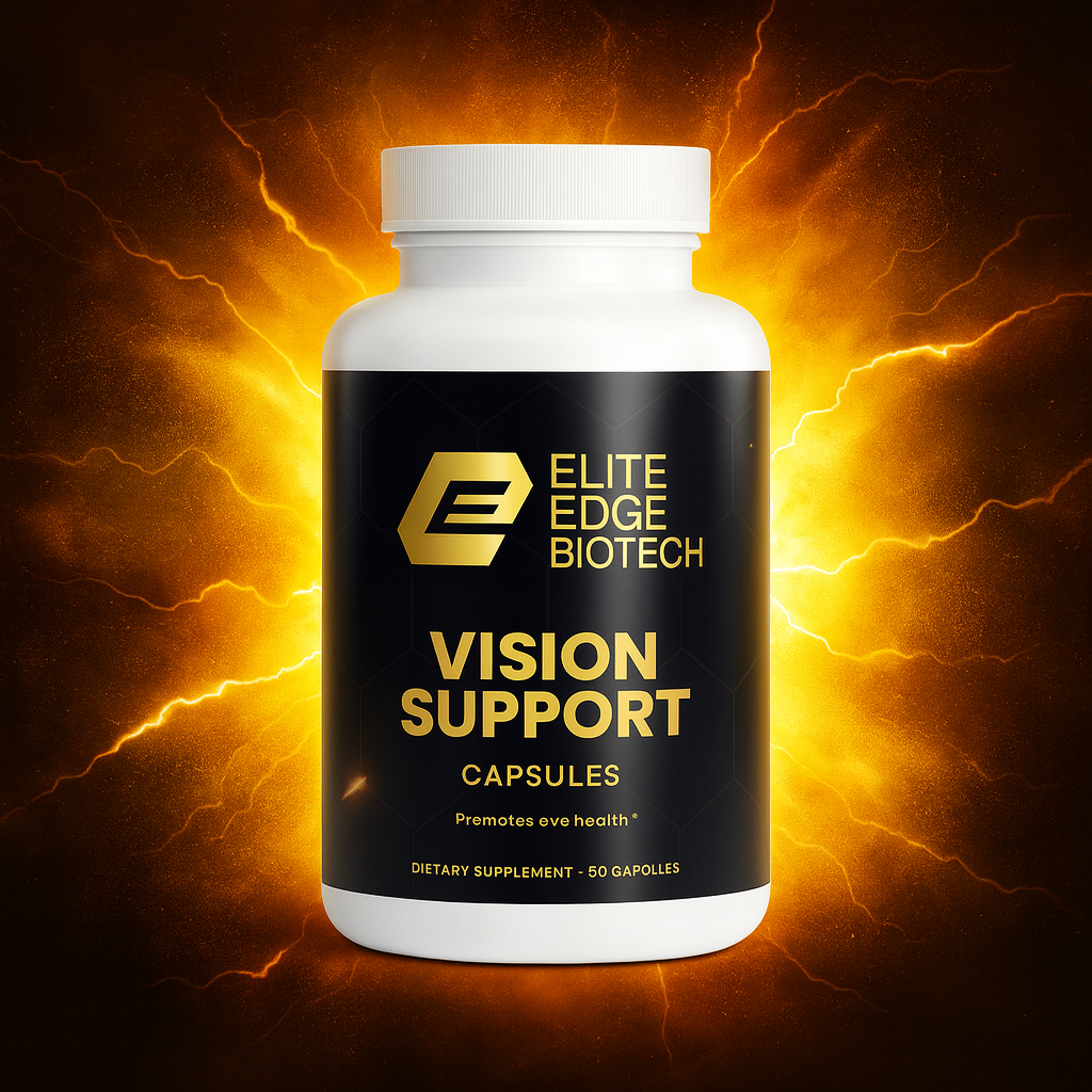 Elite Edge Vision Support + Antioxidant Complex — Bilberry, Lutein & E ...